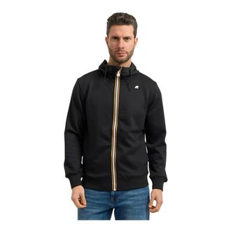 K-Way Homme, Sweatshirts et sweats &agrave; capuche, Noir, Taille: L Rainer Light Spacer Sweat &agrave; capuche