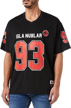 Jurassic Park Cotton Division Official Citations en Vedette imprimé T-Shirt pour Homme Col Ras du Cou Manches Courtes Coton Doux Coupe régulière Tee Shirt,Jurassic 