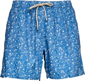 MC2 Saint Barth Homme, Maillots de bain, Multicolore, Taille: L Mid-length Swim Shorts