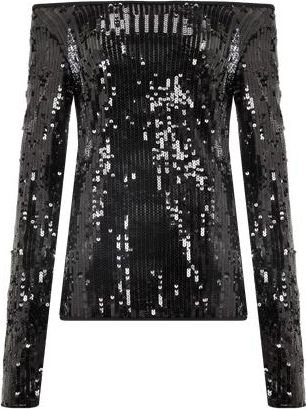 Rotate T-shirt &agrave; sequins