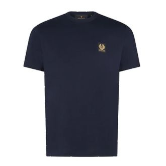 Belstaff Patch T-Shirt - - Tops - Herren - Blau - 2XL