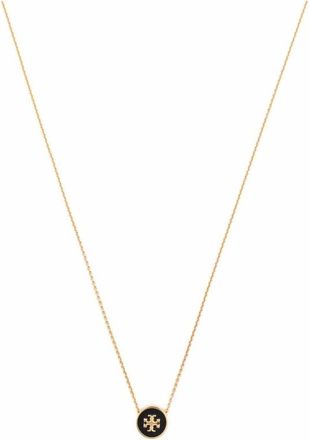 Tory Burch Femme, Accessoires, Multicolore, Taille: ONE Size Necklace With Logo Pendant