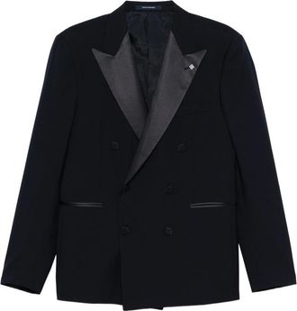 Tagliatore Double-breasted Peak-lapel Suit