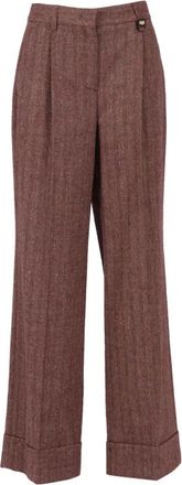Lorena Antoniazzi Femme, Pantalons, Rouge, Taille: 38 FR Pantalone