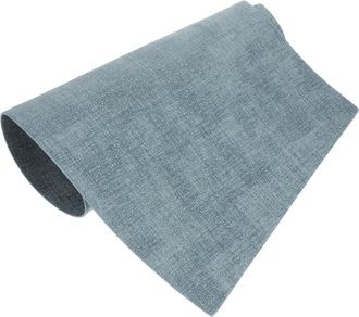 Garneck Fächerförmige Leder Tischsets Für Zuhause Hitzebeständige Platzsets Für Esstischdekor rutschfeste Küchenplatzsets Für Partybuffets