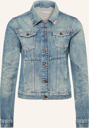 AllSaints Allsaints Jeansjacke Fitted Trucker blau