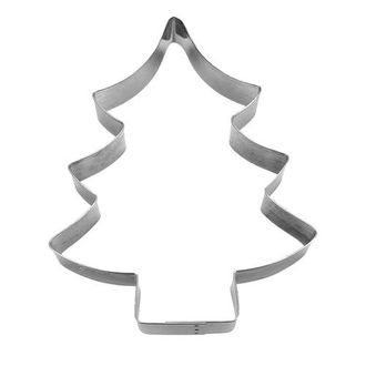 St&auml;dter Staedter Emporte-pi&egrave;ce en Forme de Sapin, Argent, Fer-Blanc, Silver, 19 cm