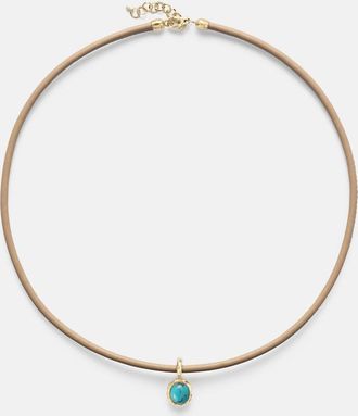 Octavia Elizabeth Collier en or 18 ct et turquoise