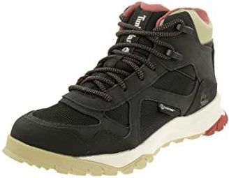 Timberland Womens Lincoln Peak Lite Mid F/L Wp Chukka, cuir noir, 39.5 EU