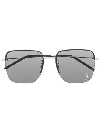 Saint Laurent Eyewear lunettes de soleil SL 312 M - Argent
