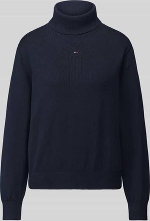 Tommy Jeans Regular Fit Rollkragenpullover aus reiner Baumwolle