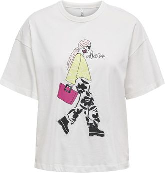 Only Onltenna S/S Girl Top Box JRS