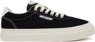 Stepney Workers Club Sneakers aus Stoff Dellow 02 Cup Canvas YA21012 Schwarz