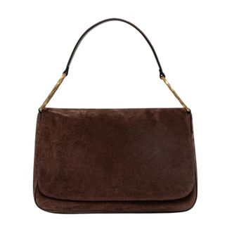 Twinset Liliane Wildleder Tasche - - Bags - Damen - Braun - ONE SIZE