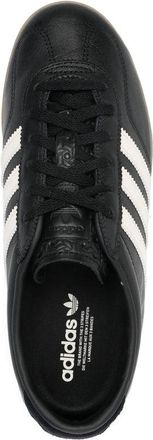 adidas Calf Leather Low-Top Sneaker - Black
