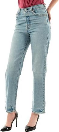 Levi's Ribcage Straight Ankle Jeans, Lets Share, 27W / 29L Femmes