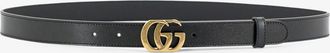 Gucci Cut GG Marmont leather belt - GUCCI - gender_Woman