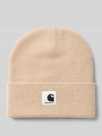 Carhartt Work in Progress Beanie mit Label-Patch Modell ASHLEY