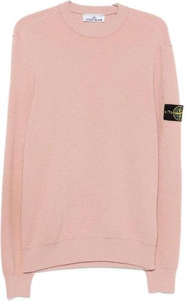 Stone Island Pull Col Rond - Rose