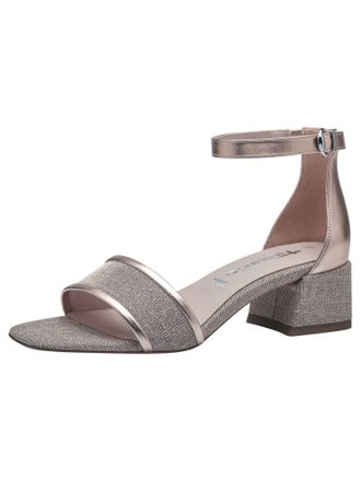 Tamaris Damen 1-1-28266-30 Sandale Mit Absatz, Ruby Satin, 37 EU