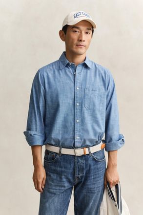 GANT Herren Chambray Hemd (XXXL) VINTAGE Blau