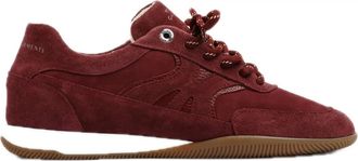 Mason Garments Low-Top Sneaker - Maranello Suede Bordo - Gr. 36 (EU) - in Rot - für Damen