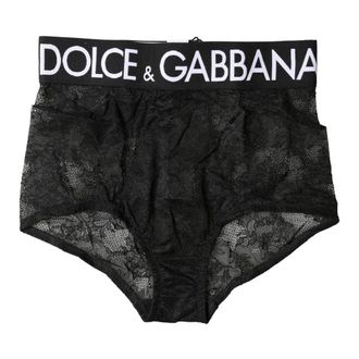 Dolce & Gabbana Femme, Sous-v&ecirc;tements, Noir, Taille: 38 FR Gaine Taille Haute