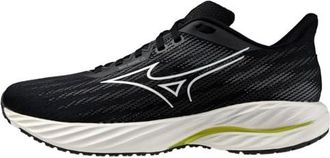 Mizuno Wave Inspire 21 Chaussures de course pour homme Noir/blanc/jaune vif, Noir, 44.5 EU