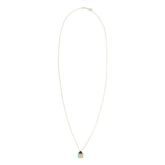 Aliita Casita Bold Enamel Halskette - - Accessories - Damen - Gelb - ONE SIZE