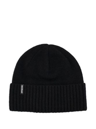 Patagonia Gerippte Beanie - Schwarz