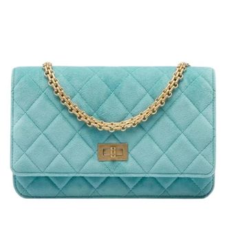 Chanel Pre-owned Wallet on Chain - - Pre-owned - Damen - Blau - ONE SIZE