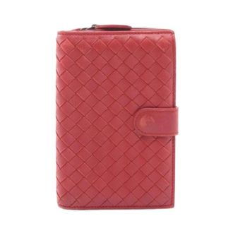 Bottega Veneta Portefeuille bi-fold vintage Pre-owned - Femme - Pre-owned - Rouge - Taille: ONE Size