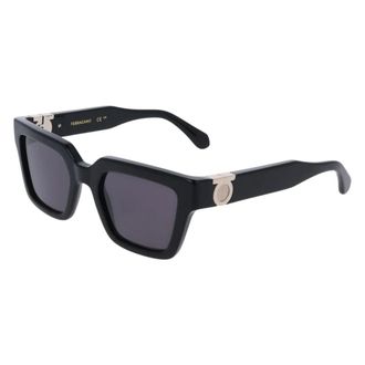 Ferragamo Square Sonnenbrillen - - Accessories - Damen - Schwarzk - 52 MM