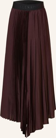 AllSaints Allsaints Plisseerock Jax rot