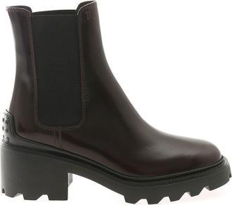 Tod's Stiefeletten - Bordeaux