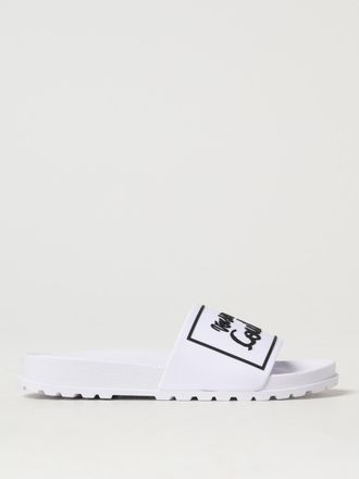 Versace Jeans Couture Sandales Plates VERSACE JEANS COUTURE Femme couleur Blanc