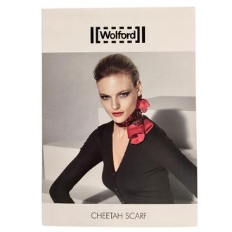 Wolford Cheetah Silk Scarf
