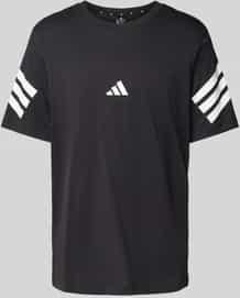adidas T-Shirt mit Label-Print