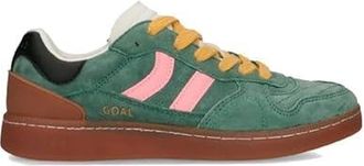 Coolway Goal Chaussures unisexes en nubuck, vert, 37 EU