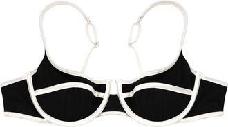 Saint Barth Femme, Maillots de bain, Noir, Taille: 42 FR Amira Balconette Bikini Top