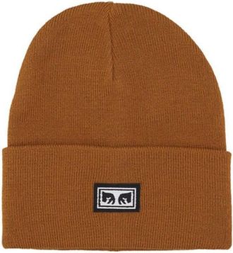Obey unisex, Accessoires, Brun, Taille: ONE Size Icon Eyes Beanie