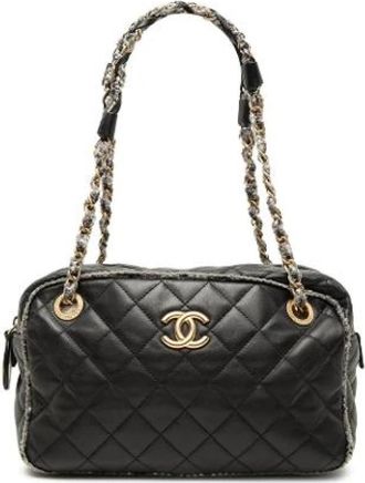 Chanel Pre-owned Vintage Schultertasche - - Pre-owned - Damen - Schwarzk - ONE SIZE