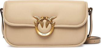 Pinko Handtasche PINKO Love Box Baguette Al 25-26 PLTT 105083 A26L Beige