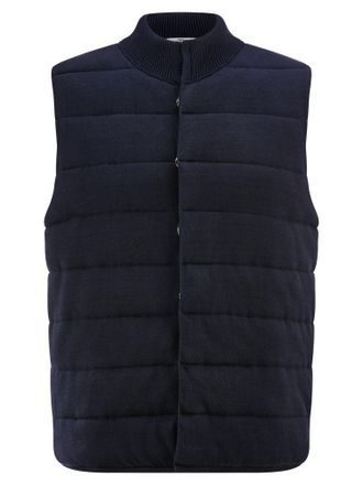 Louis Sayn Strickweste Louis Sayn blau