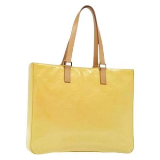 Louis Vuitton Pre-owned Cuir sacs-louis-vuitton - Femme - Pre-owned - Jaune - Taille: ONE Size