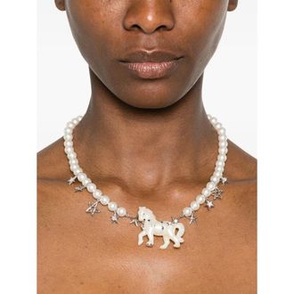 Yvmin Paradise Pony Star Necklace