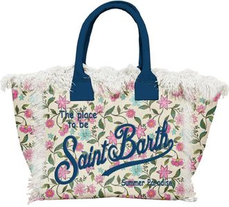 MC2 Saint Barth Femme, Sacs, Multicolore, Taille: ONE Size Colette Canvas Tote
