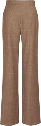 Max Mara Pantalon Mstagile - Femme - Pantalons - Brun - Taille: 38 FR