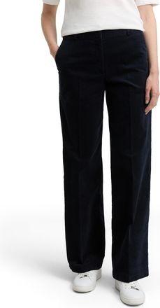 Tom Tailor Damen 1048369 TTLEA Wide Leg Cordhose, 11019-Lunar Eclipse, 46W / 32L