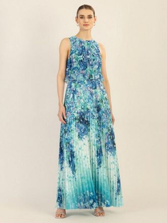 Apart Abendkleid mit allover Blumendruck